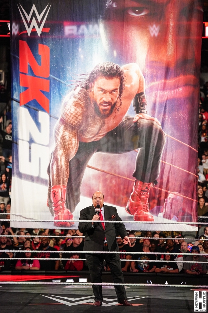 EXCLUSIVE PHOTOS OF PAUL HEYMAN REVEALING ROMAN REIGNS AS THE COVER ...