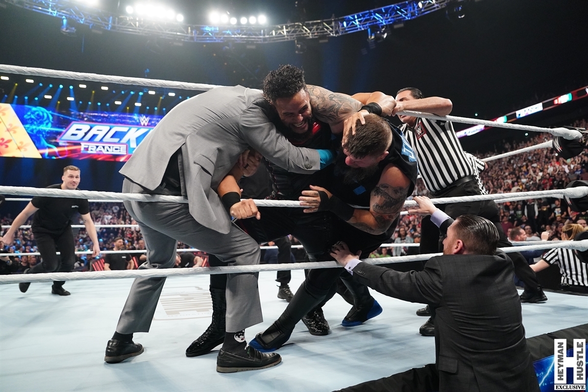 EXCLUSIVE PHOTOS FROM WWE BACKLASH IN LYON, FRANCE AS TONGA LOA DEBUTS ...