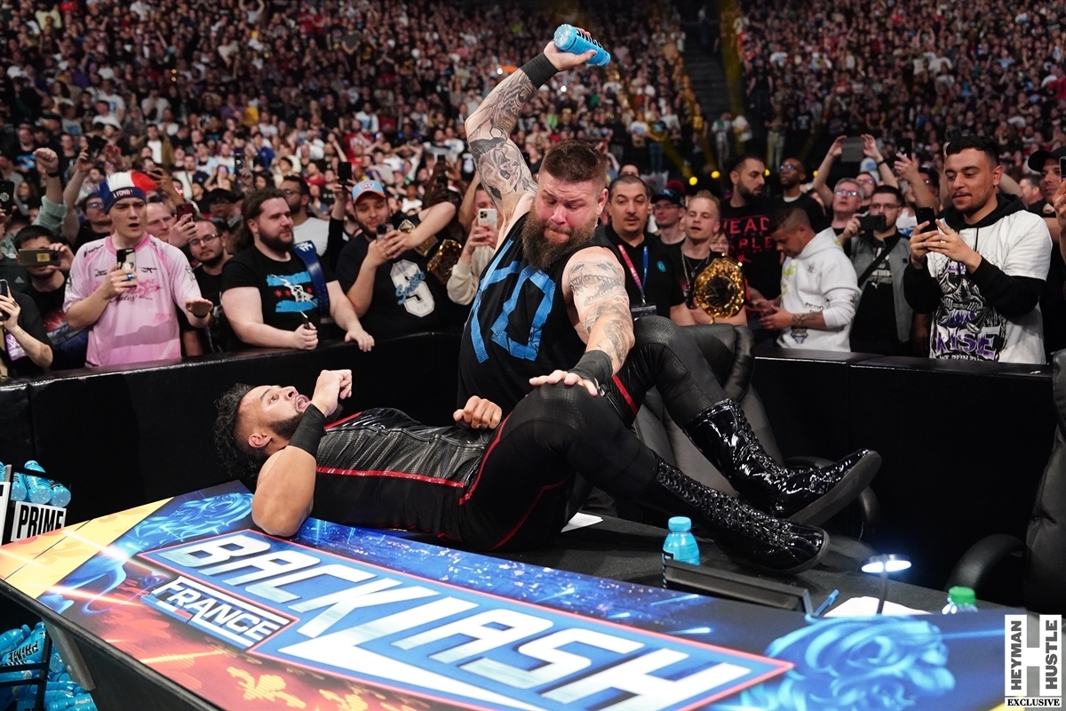EXCLUSIVE PHOTOS FROM WWE BACKLASH IN LYON, FRANCE AS TONGA LOA DEBUTS ...