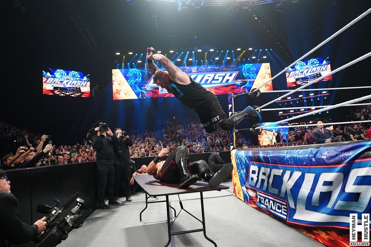 EXCLUSIVE PHOTOS FROM WWE BACKLASH IN LYON, FRANCE AS TONGA LOA DEBUTS ...