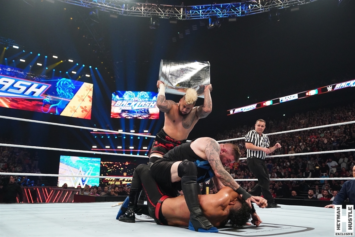 EXCLUSIVE PHOTOS FROM WWE BACKLASH IN LYON, FRANCE AS TONGA LOA DEBUTS IN THE BLOODLINE’S STREET ...