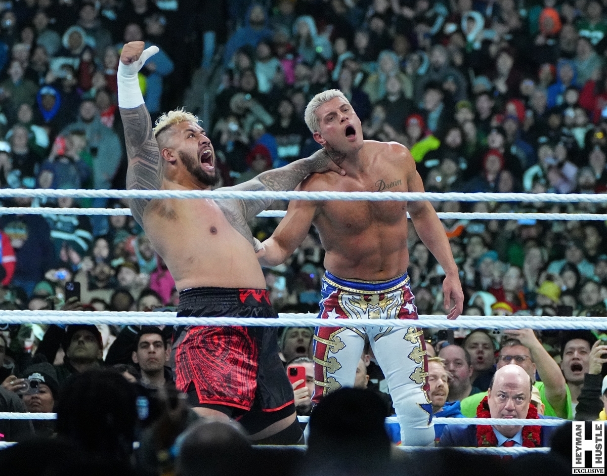 EXCLUSIVE PHOTOS OF ROMAN REIGNS VS CODY RHODES AT WRESTLEMANIA XL BY ...