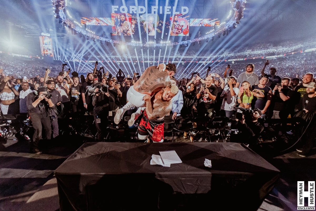 EXCLUSIVE! CHRIS HORRELL’S 360 COVERAGE OF TRIBAL COMBAT AT WWE ...
