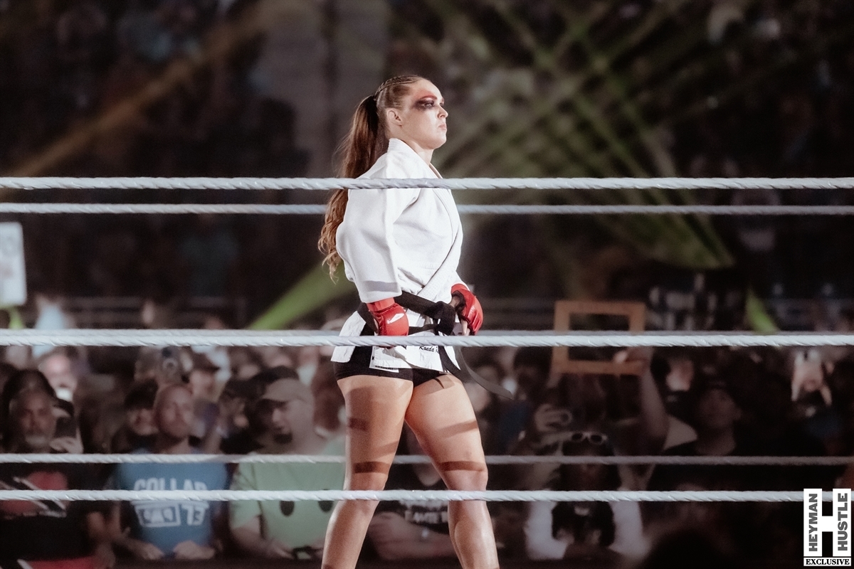 EXCLUSIVE! CHRIS HORRELL’S 360 COVERAGE OF RONDA ROUSEY VS SHAYNA ...