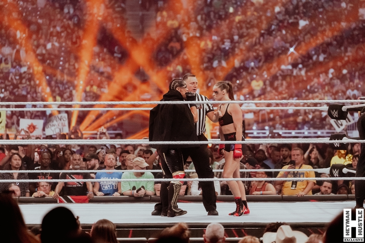 EXCLUSIVE! CHRIS HORRELL’S 360 COVERAGE OF RONDA ROUSEY VS SHAYNA ...