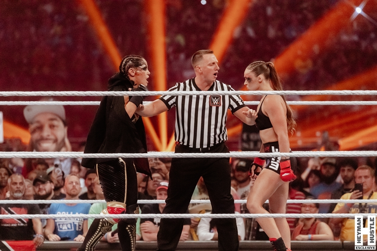 EXCLUSIVE! CHRIS HORRELL’S 360 COVERAGE OF RONDA ROUSEY VS SHAYNA ...