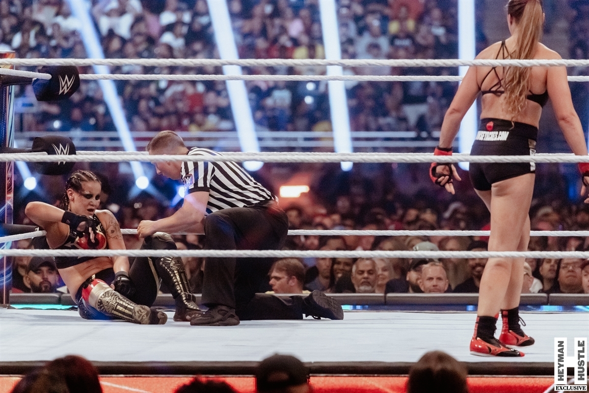 EXCLUSIVE! CHRIS HORRELL’S 360 COVERAGE OF RONDA ROUSEY VS SHAYNA ...