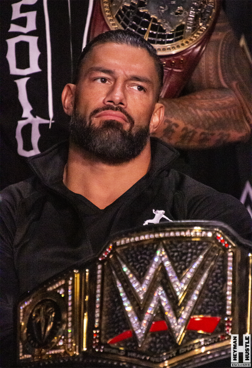 Exclusive Photos from the Roman Reigns – Logan Paul Press Conference in ...