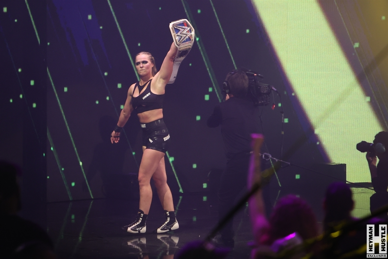 The George Tahinos “wwe Extreme Rules” Photo Diary Ronda Rousey Wins