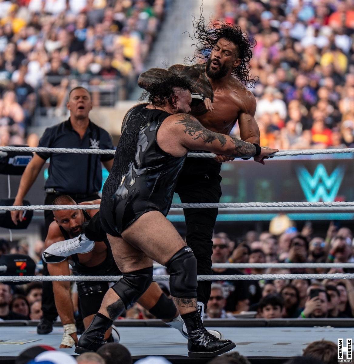 EXCLUSIVE! KIMBERLASSKICK’S PHOTO DIARY OF ROMAN REIGNS & JEY USO VS ...