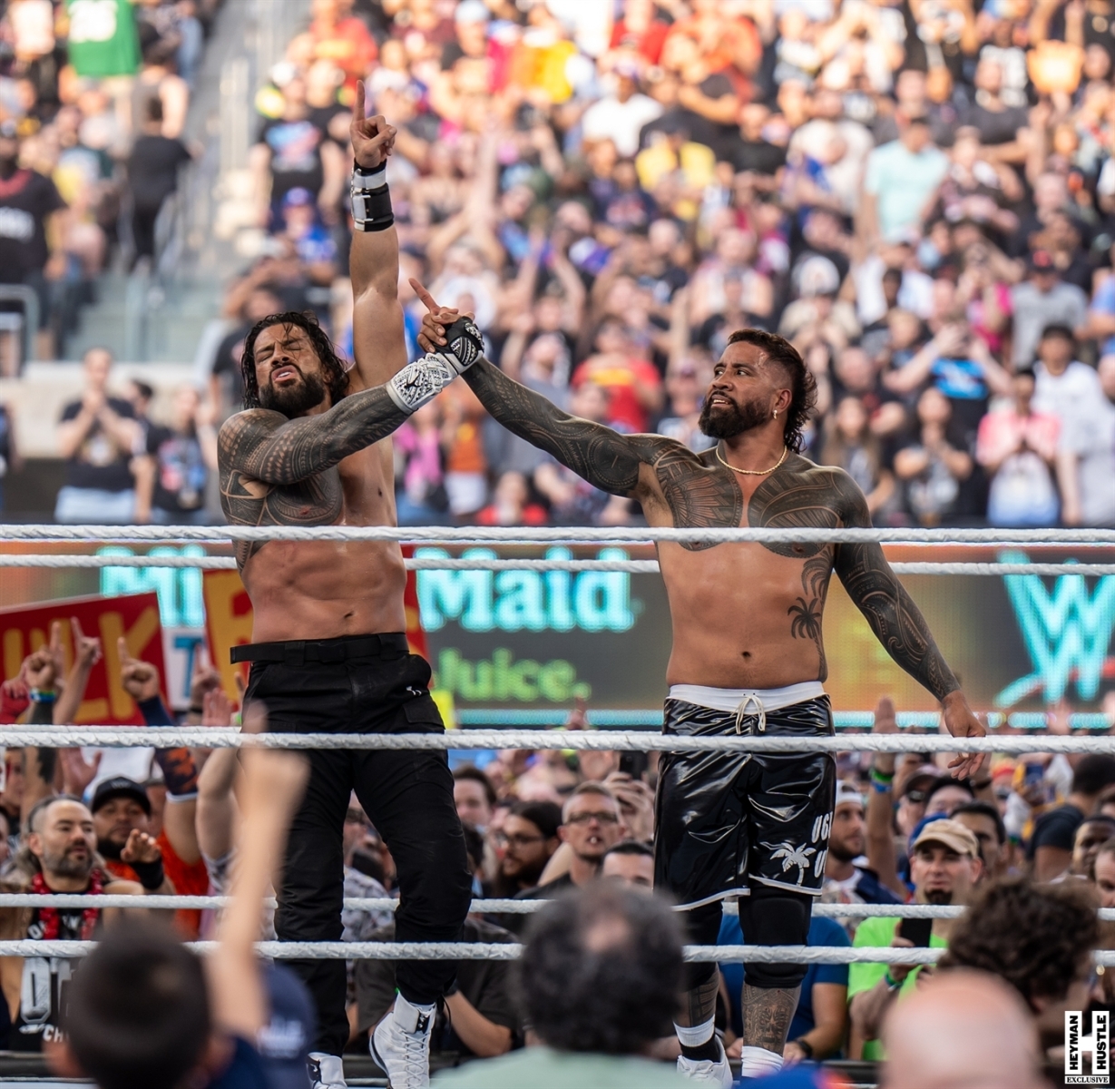 EXCLUSIVE! KIMBERLASSKICK’S PHOTO DIARY OF ROMAN REIGNS & JEY USO VS ...
