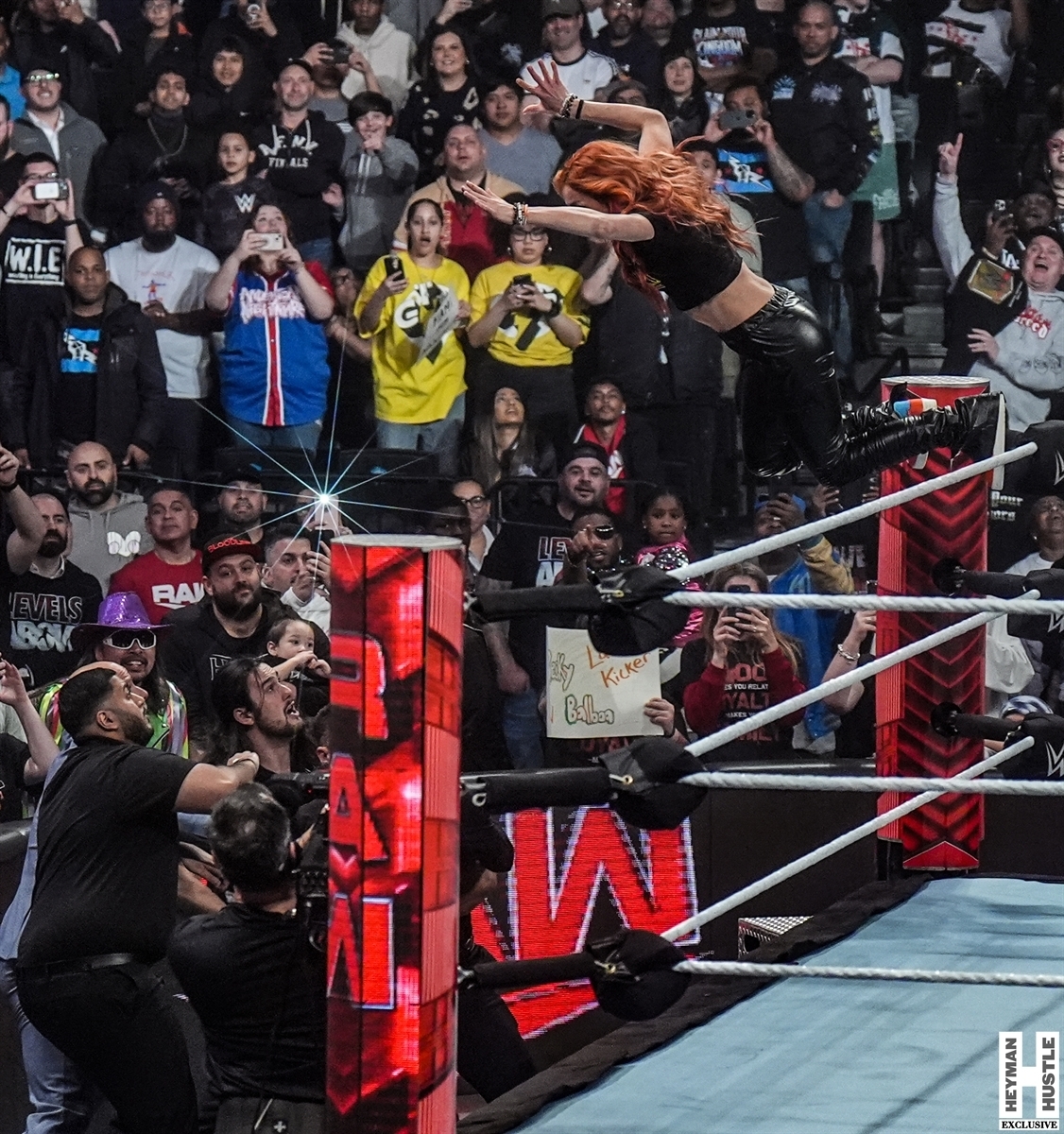 EXCLUSIVE! KIMBERLASSKICK’S PHOTO DIARY OF BECKY LYNCH & RHEA RIPLEY BRAWLIN’ IN BROOKLYN ON WWE ...
