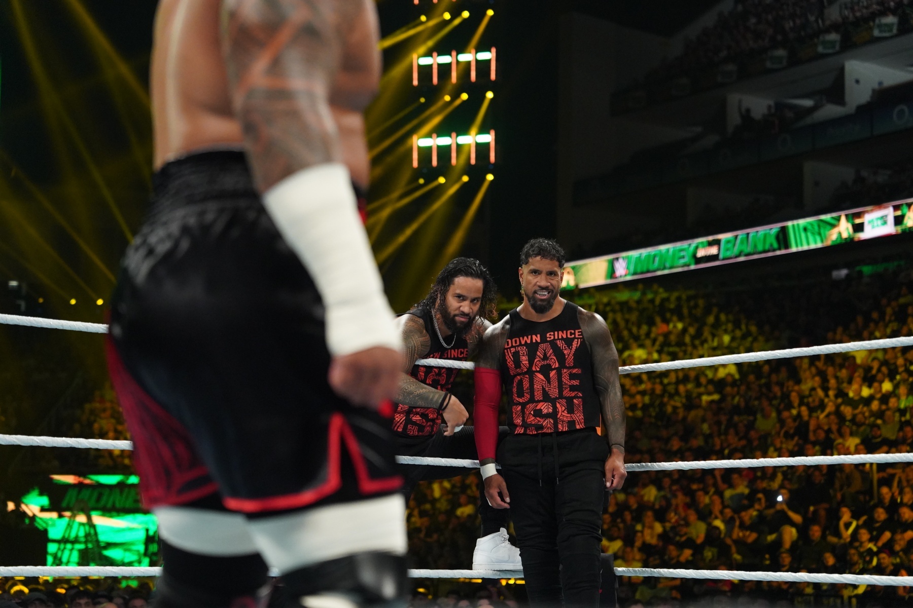 EXCLUSIVE PHOTOS FROM THE BLOODLINE CIVIL WAR AT WWE MONEY IN THE BANK ...