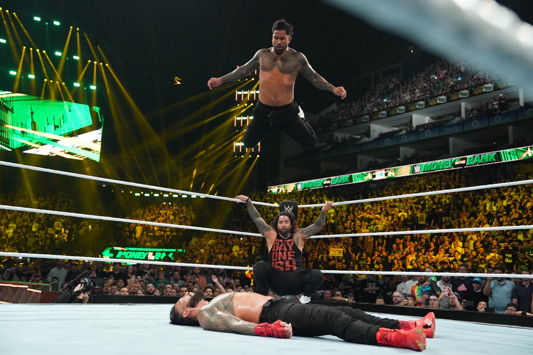 EXCLUSIVE PHOTOS FROM THE BLOODLINE CIVIL WAR AT WWE MONEY IN THE BANK ...