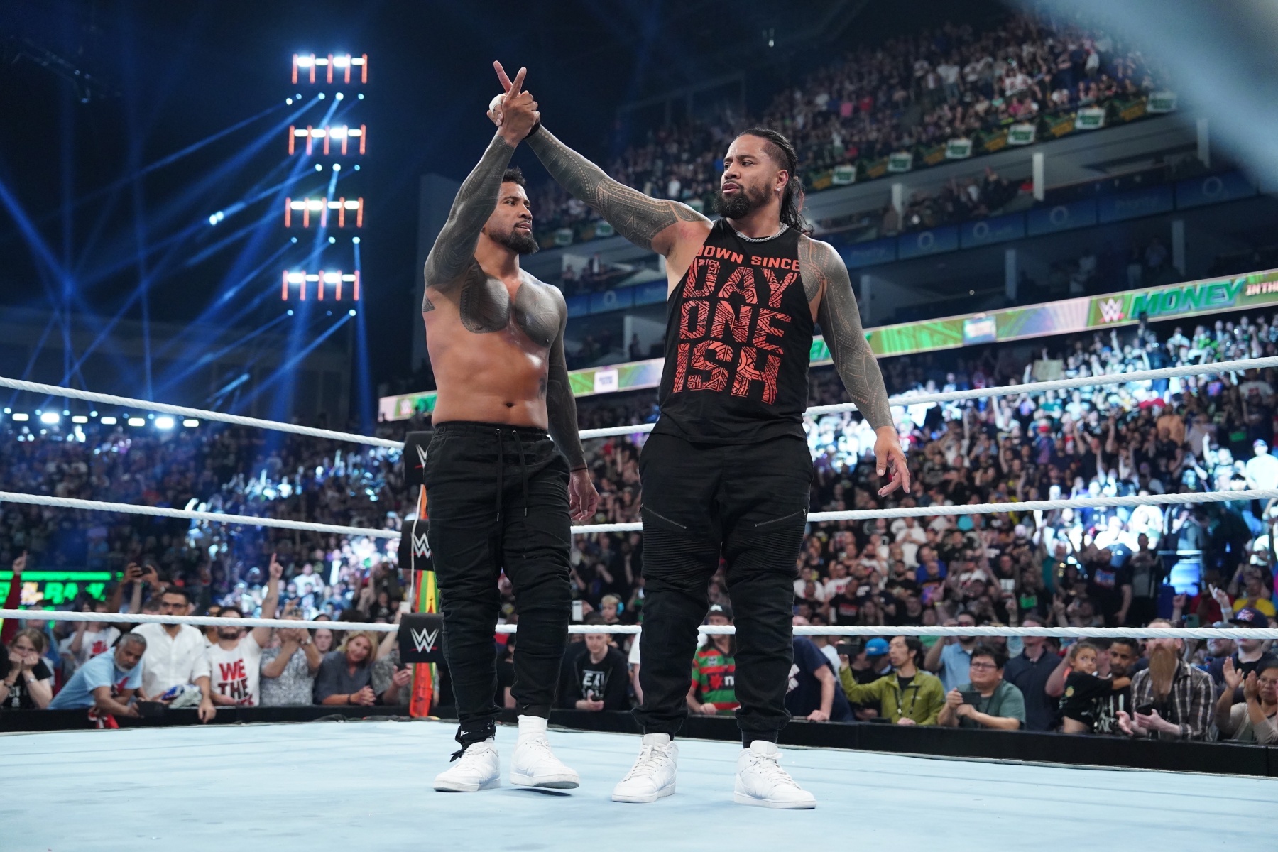 EXCLUSIVE PHOTOS FROM THE BLOODLINE CIVIL WAR AT WWE MONEY IN THE BANK ...