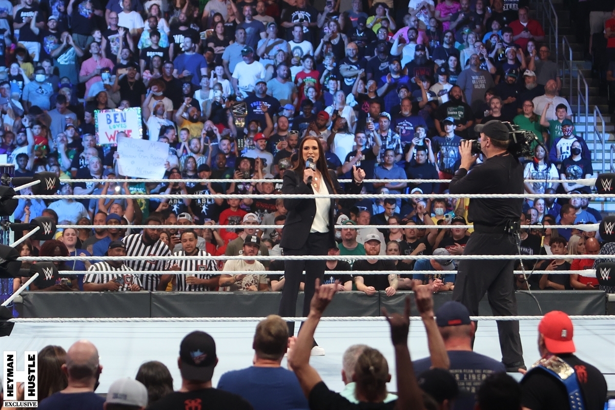 George Tahinos Photo Diary: Stephanie Mcmahon Opens WWE Smackdown IN ...