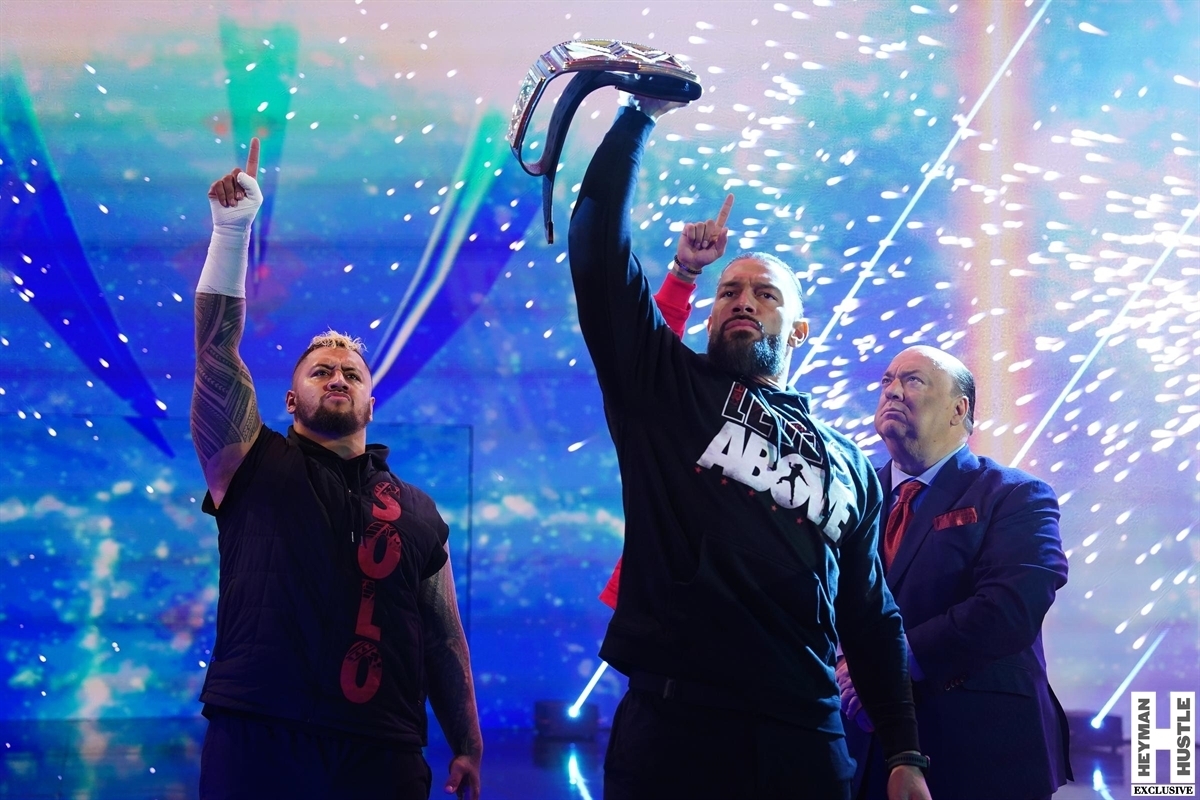 EXCLUSIVE PHOTOS OF THE ROCK OFFICIALLY JOINING THE BLOODLINE – Heyman ...