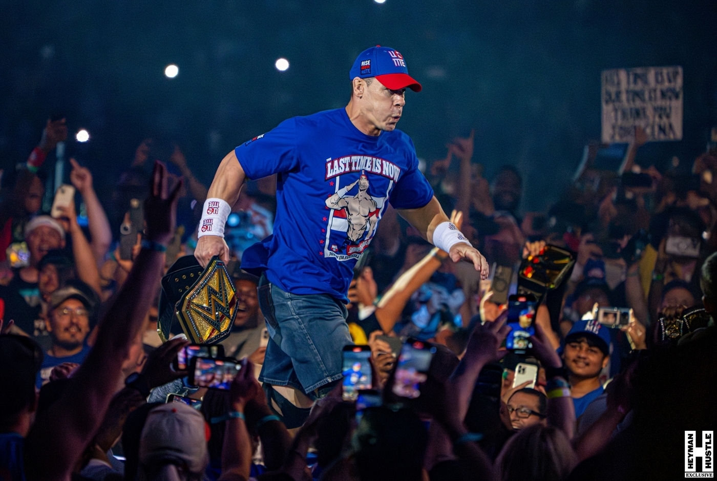 EXCLUSIVE! BRUNO SILVEIRA’S 360 COVERAGE OF JOHN CENA VS CODY RHODES ...