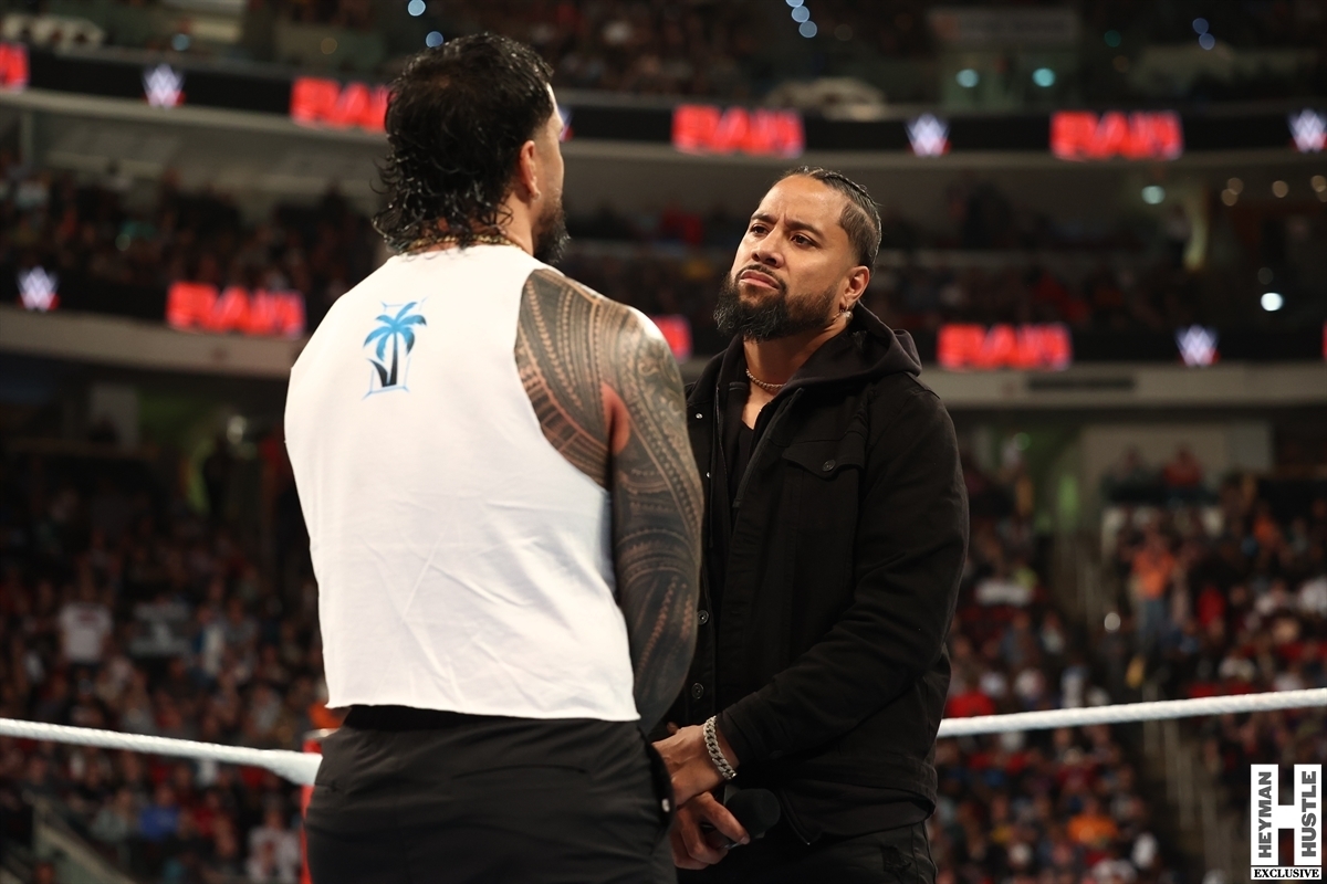 EXCLUSIVE PHOTOS OF THE EPIC CONFRONTATION AS JEY AND JIMMY USO MEET IN ...