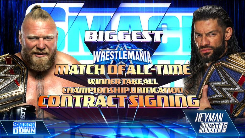 WWE Smackdown Report: See the Entire Contract Signing for the Biggest ...