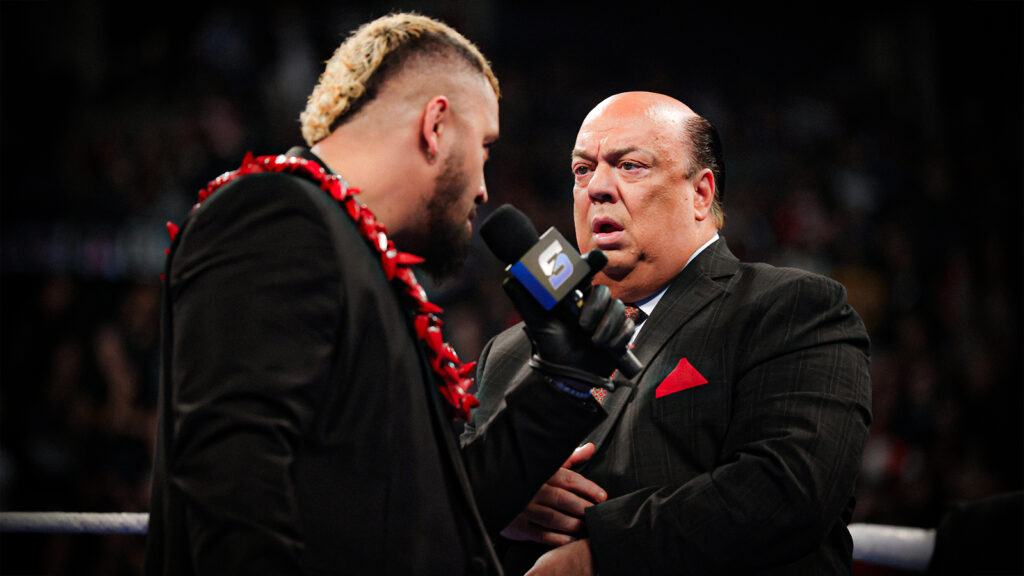 EXCLUSIVE PHOTOS OF PAUL HEYMAN & SOLO SIKOA FACE TO FACE ON WWE ...