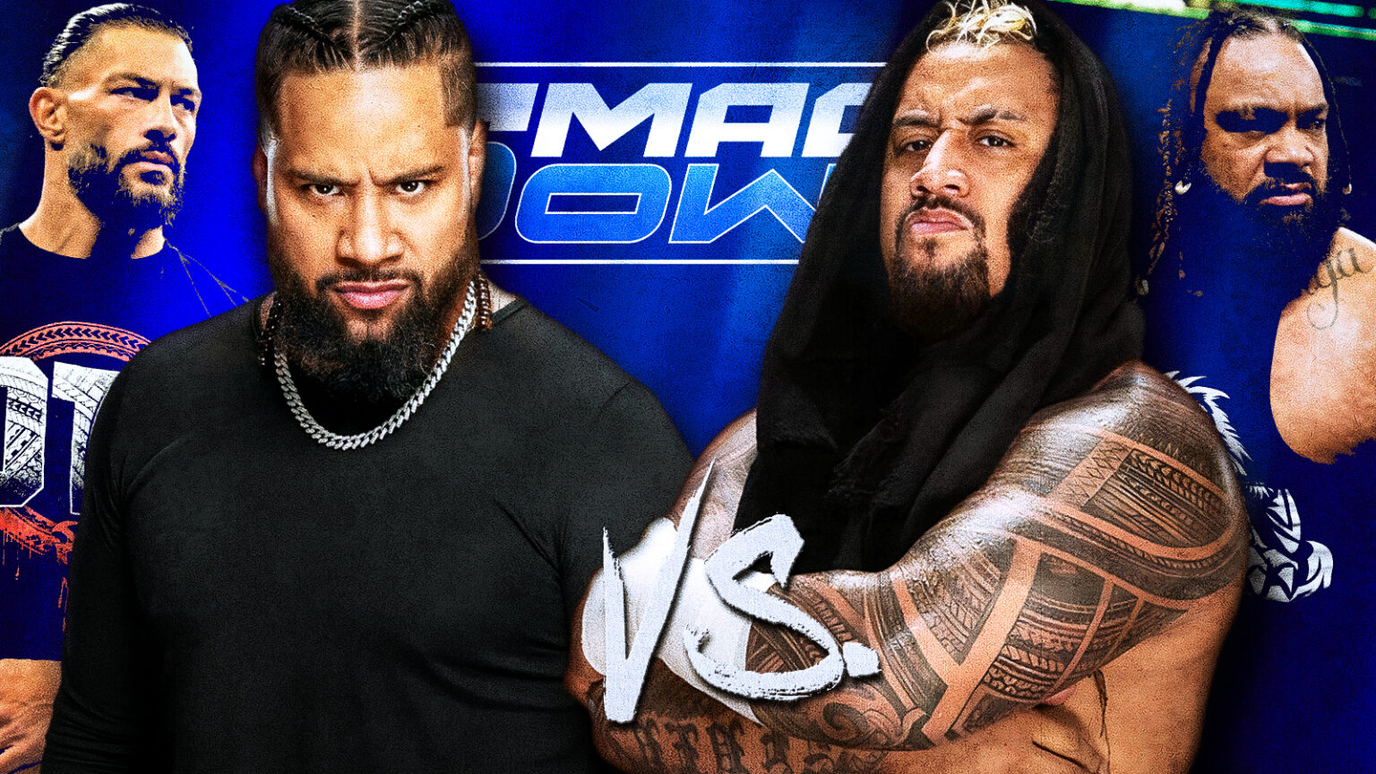 WWE SMACKDOWN: ROMAN REIGNS AND LA KNIGHT SIGN THE CONTRACT FOR CROWN ...